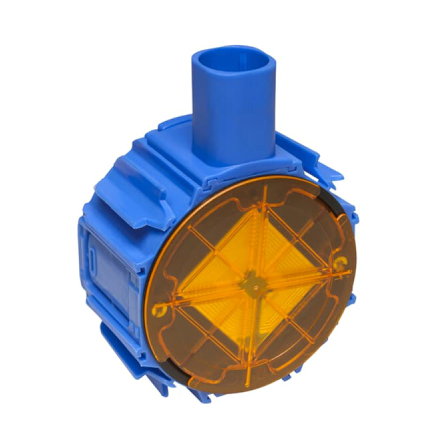 ABB dubbele inbouwdoos, type H251, 1x 16/19/20 mm, diepte 50 mm ...