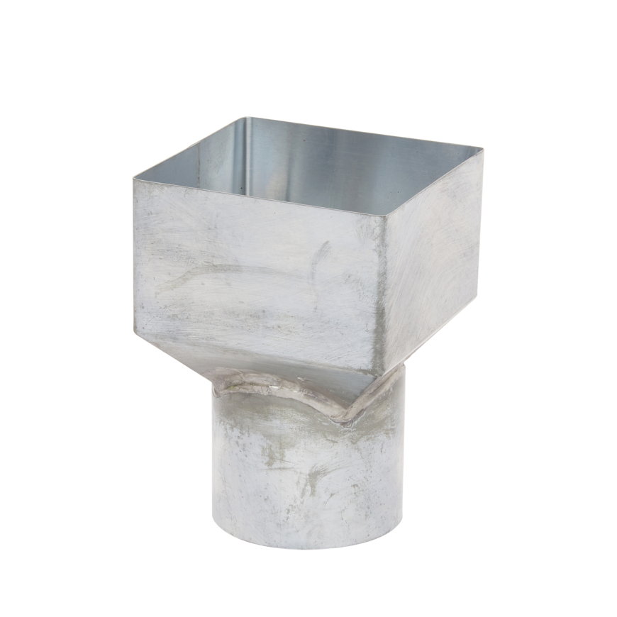 Verloopstuk | 100 x 100 - Ø 100 mm | Wildkamp.nl