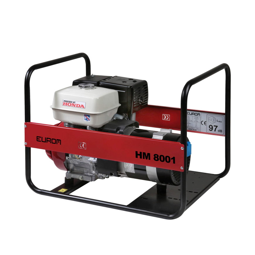 Aggregaat | type HM8001, 8,7 kW, 2,4 uur | Wildkamp.nl