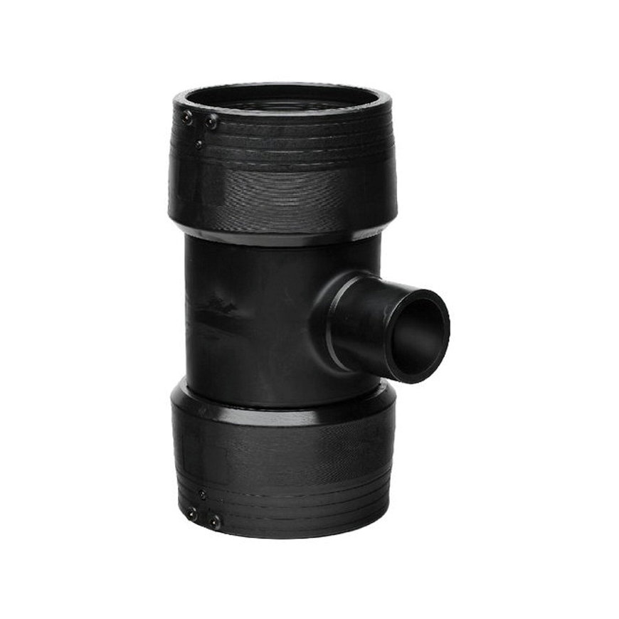 T-stuk 90° | 200 x 160 mm, water, gas | Wildkamp.nl