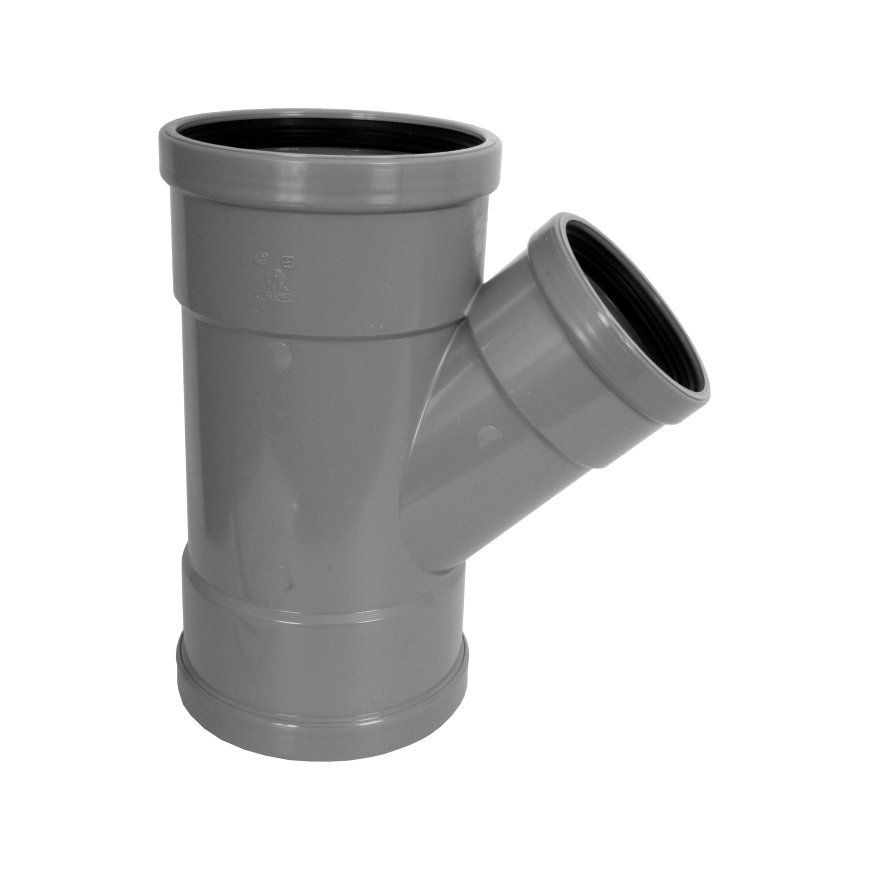 T-stuk 45° | 160 x 125 mm, SN4 | Wildkamp.nl