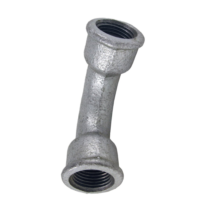 Bocht 90°, gegalvaniseerd, 2x binnendraad, nr. 2, ½" - Gasdraadfittingen, gegalvaniseerd & staal ...