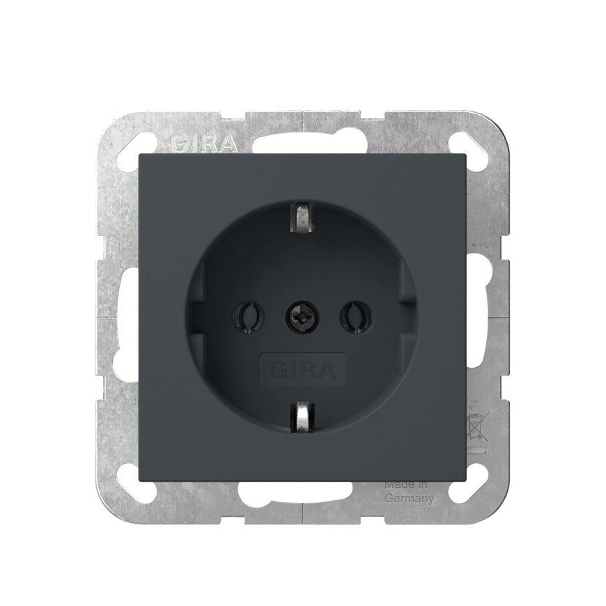 Gira wcd, enkel | antraciet | Wildkamp.nl