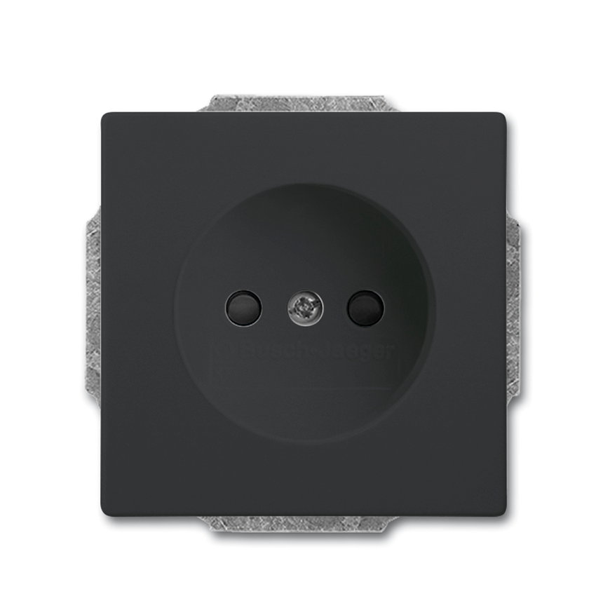 ABB Busch-Jaeger wcd, enkel | antraciet | Wildkamp.nl