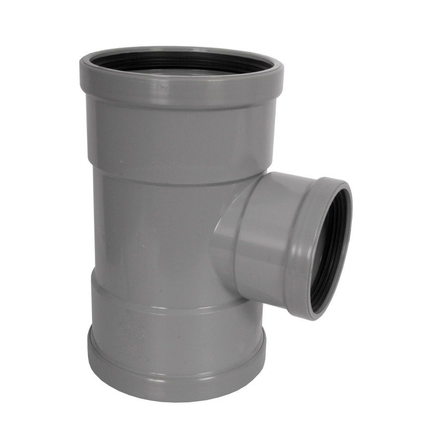 T-stuk 88° | 125 x 110 mm, SN4 | Wildkamp.nl