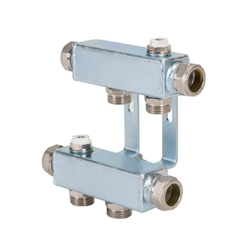 Verdeler | ¾" euroconus, 4 groepen | Wildkamp | Wildkamp.nl